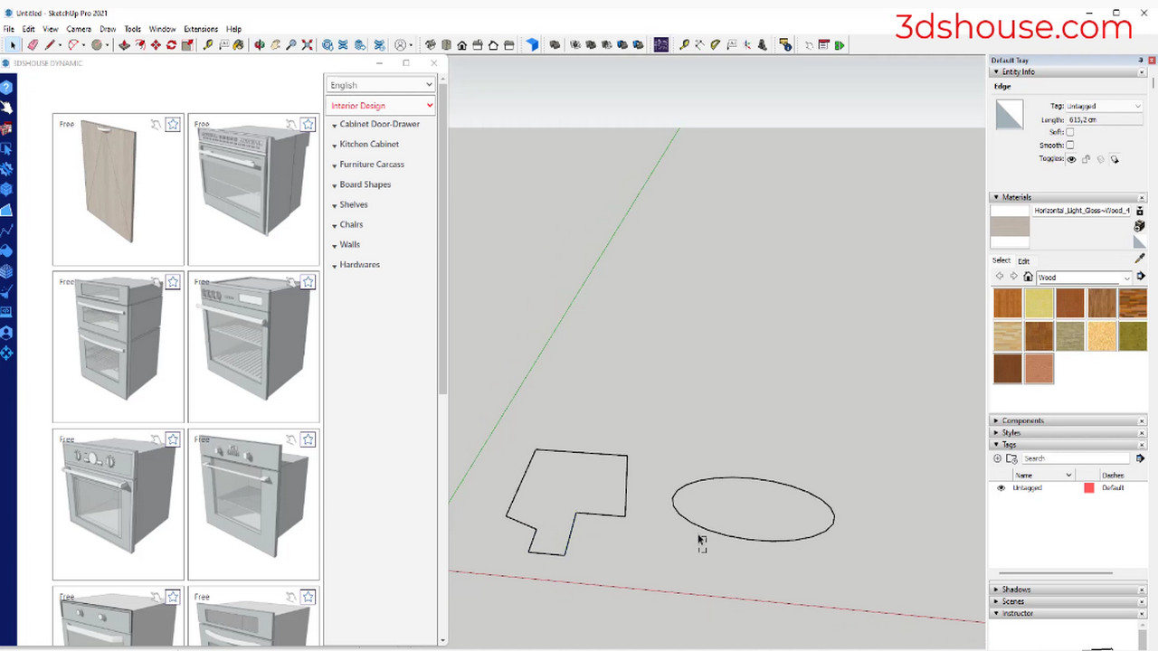 N i ng Line Th nh Polyline Trong Sketchup 3dshouse