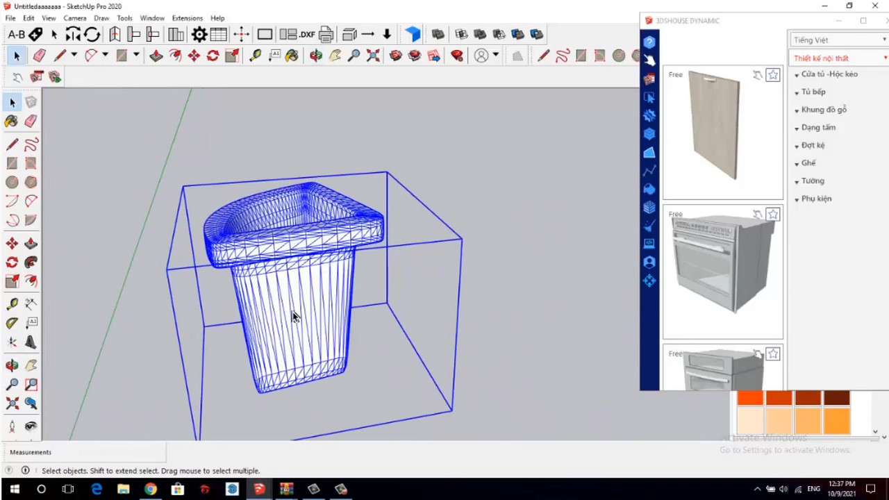 L m M n V M t C nh Trong Sketchup T ng 3dshouse